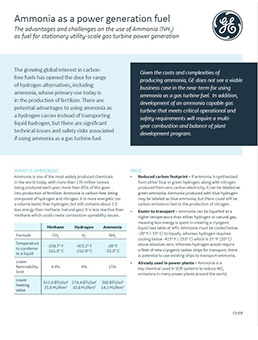 Low-carbon Ammonia | GE Vernova