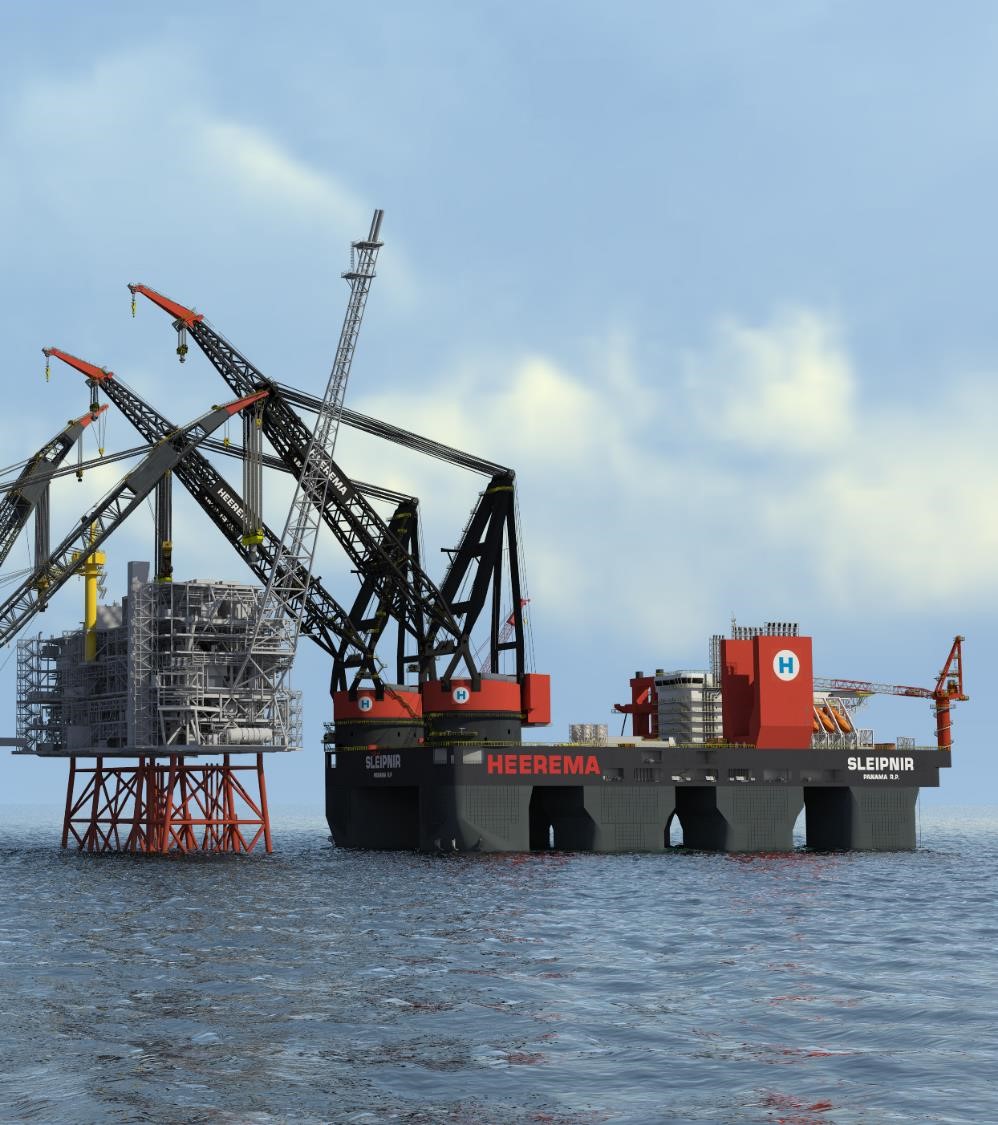 Heerema Marine Contractors’ semi-submersible crane vessel (SSCV ...