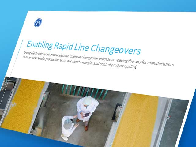 Enabling Rapid Line Changeovers | GE Vernova