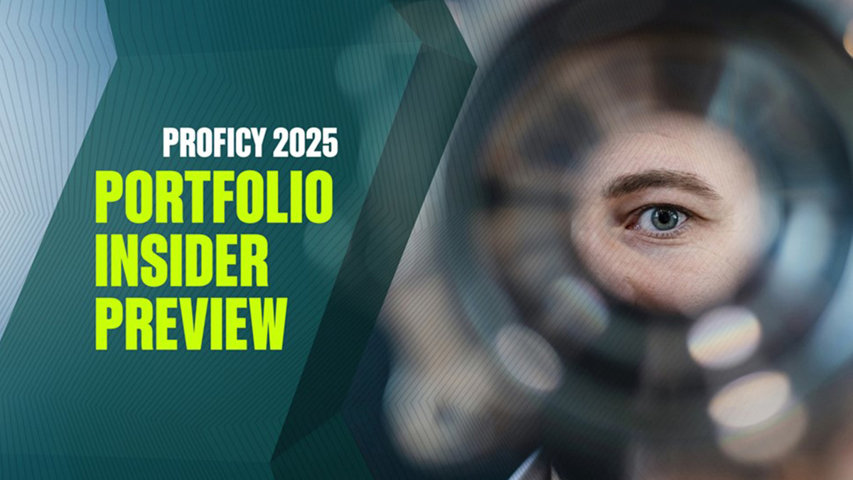 Proficy 2025 Product Update Webinar Series: Portfolio Insider Preview ...